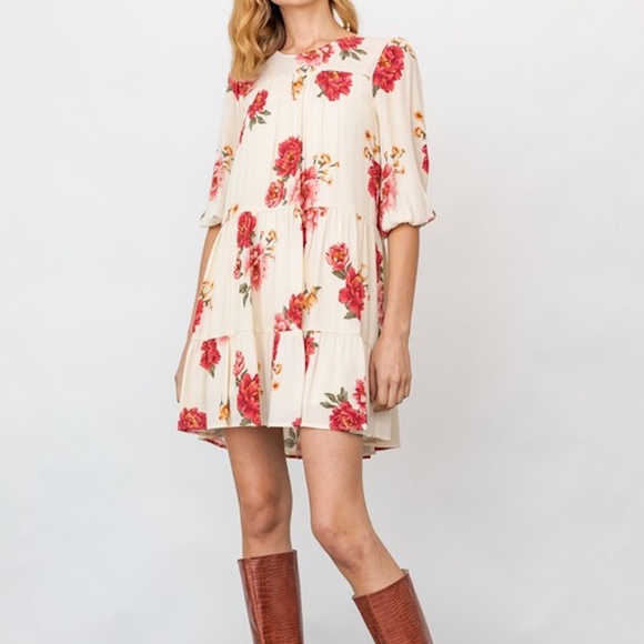Gilli | Dresses | Nwt Gilli Tiered Floral Babydoll Dress | Poshmark